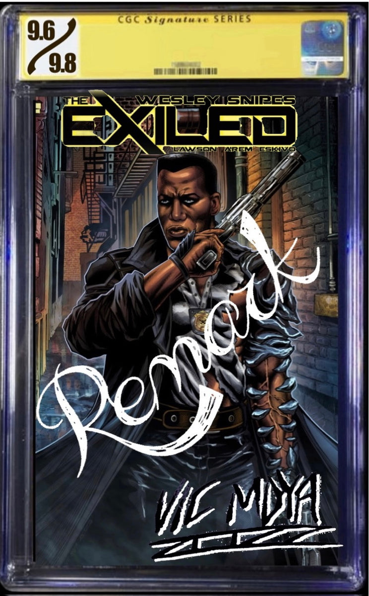 The Exiled #1 Victor Moya Trade Dress CGC Signature Series Remark 9.6 ...